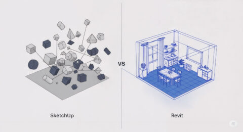 Revit vs. SketchUp for Interior Design Projects