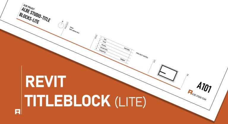 Revit Architecture & Interiors Title Blocks (LITE)